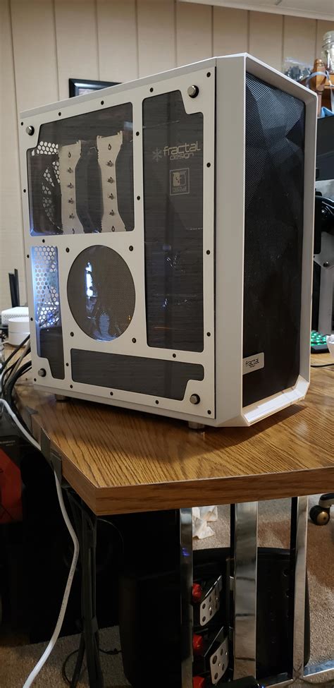 Made A Side Panel For The Meshify C For Gpu Thermals R Gamingpc