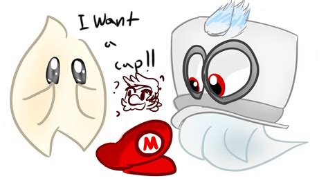 Mario Luma Cappy By Dragononi On Deviantart