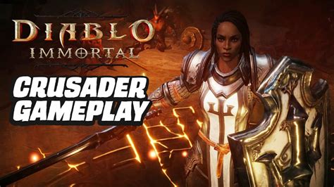 Diablo Immortal New Crusader Gameplay Closed Alpha YouTube