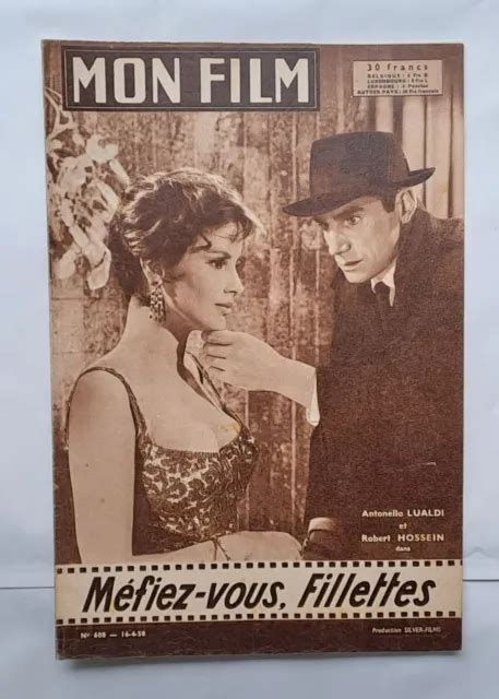 Mon Film N°608 Anthony Perkins Antonella Lualdi Méfiez Vous Fillettes