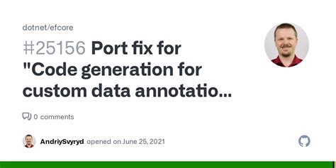 Port Fix For Code Generation For Custom Data Annotation Attributes Is