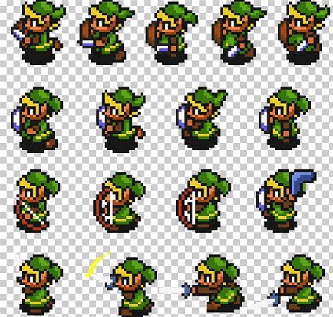The Legend Of Zelda A Link To The Past Sprite Game Png Clipart 2d