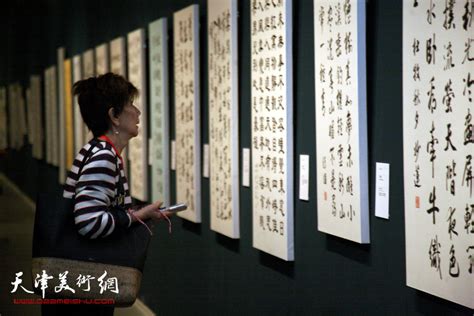 高清图：弘扬书法艺术，架设友谊桥梁 第十二届国际书法交流大展在天津开幕 书画高清 天津美术网 天津美术界门户网站