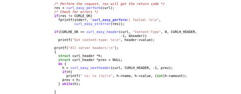 A Headers Api For Libcurl