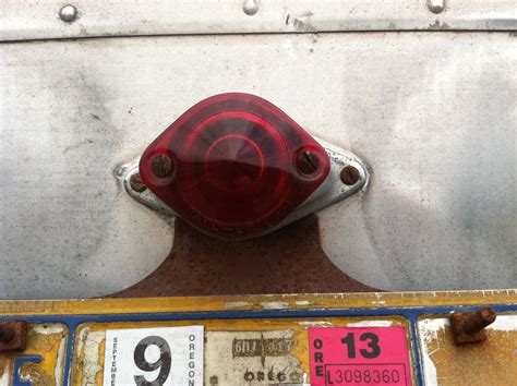 Rear Tail Light And Plate Bracket Light Tail Light Plates