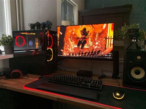 Ultimate Gaming Setup With Cyberpunk Style