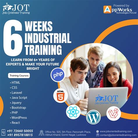 6 Weeks Industrial Training Learn From 6 Years Of Experience