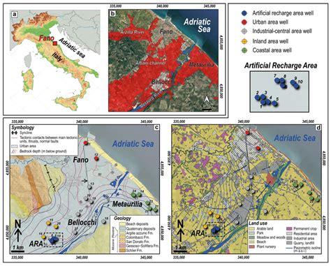 A General Location And B Map Of The Nitrate Vulnerable Zones In