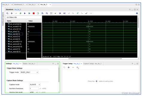 Vivado 在硬件中调试逻辑设计vivado Ila Capture Setup Csdn博客