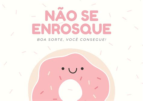 Crie Cartão de Boa Sorte Personalizado Para Imprimir Canva