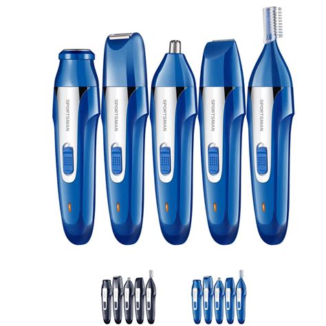 5 In 1 Ipx7 Waterproof Electric Clipper Usb Charging Nasal Hair Trimmer