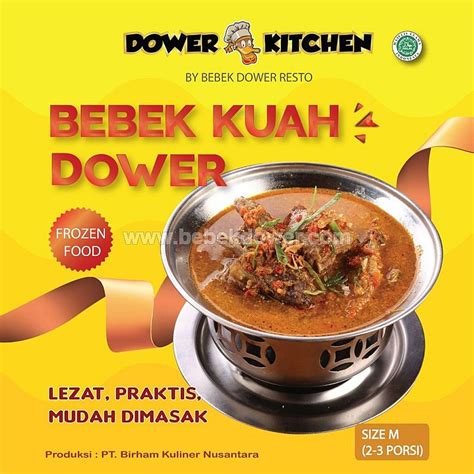 Frozen Food Bebek Dower Frozen Food Bebek Kuah Sambal Dower Size M