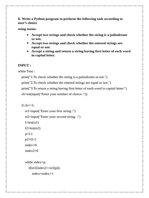 Computer Practical File Pdf
