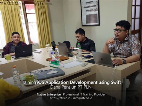 Training IOS Application Development Using Swift Bersama Dana Pensiun