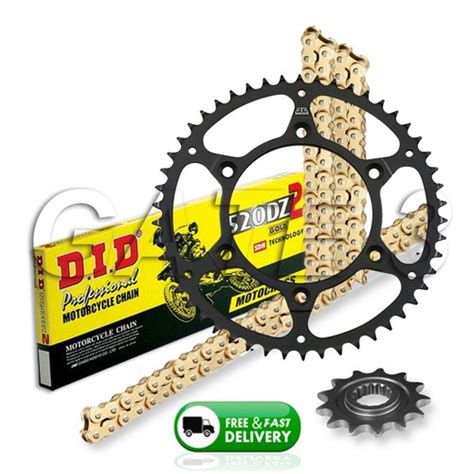 Ktm 300 Exc Chain And Steel Sprockets Kit 1991 2024 Did Dz2 Gold Chain