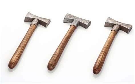 Premium Ai Image Assorted Hammers On White Background