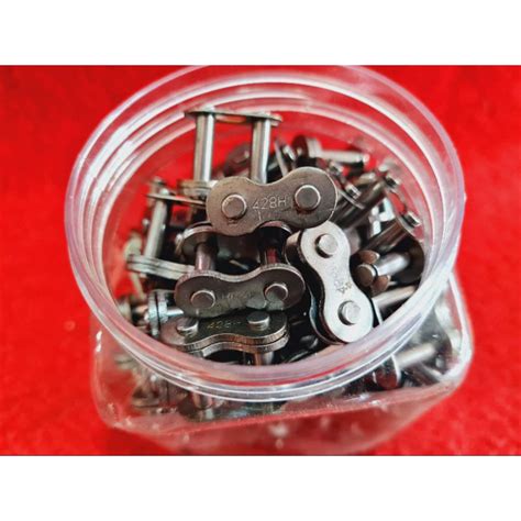 Jual Mata Rantai Sambungan Rantai 428h 420l Asmoto Shopee Indonesia