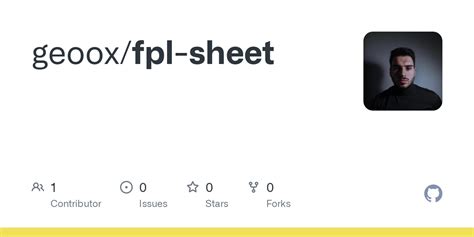 Github Geooxfpl Sheet