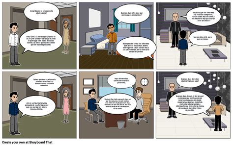 Violencia Laboral Storyboard By 36710ee9