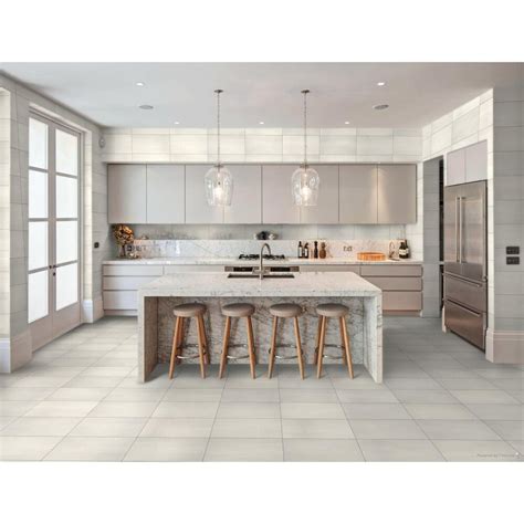 Marazzi Persuade White 12 X 24 Porcelain Tile