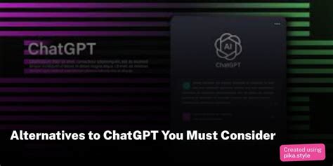 🪂 Looking Beyond Chatgpt 7 Innovative Chatbot Alternatives 🚀 Rdevto