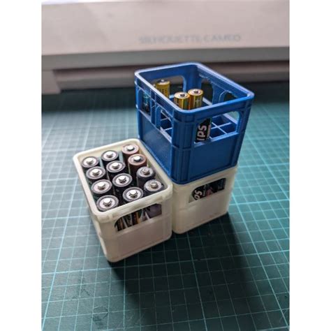 Stackable Battery Organizer Crates 3d Printed Shopee Philippines