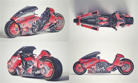 Akira Motorcycle Concept By James Qiu