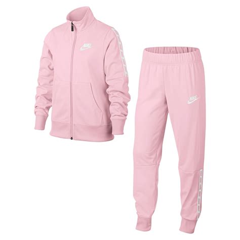 Buy Nike Sportswear Tracksuit Girls Pink White Online Tennis Point