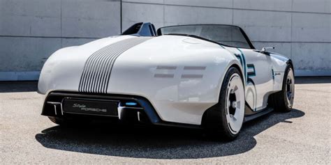保时捷展示电动跑车概念：vision 357 Speedster 动点科技