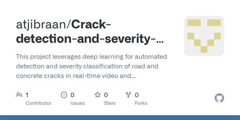 GitHub Atjibraan Crack Detection And Severity Classsification Using