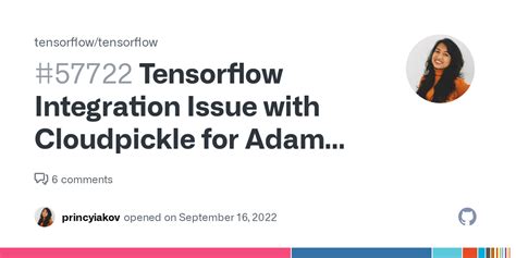 Tensorflow Integration Issue With Cloudpickle For Adamw Optimizer