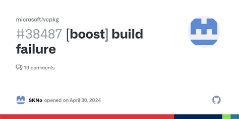 Boost Build Failure Issue Microsoft Vcpkg GitHub