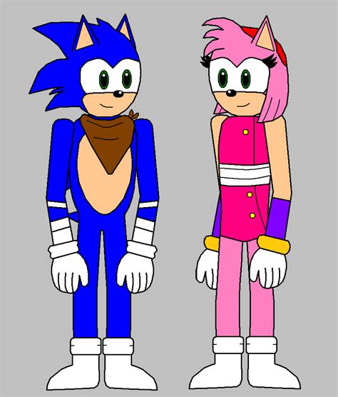 Sonic And Amy In Socks Boom By Eli J Brony On Deviantart