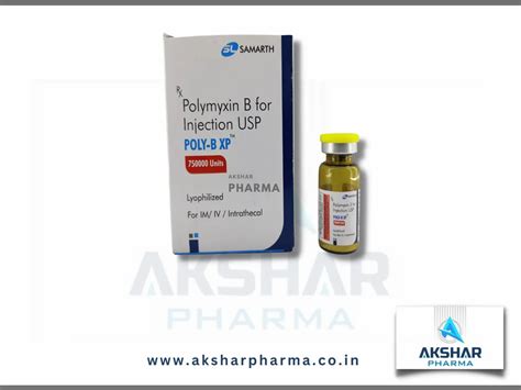 Polymyxin B Poly B Xp 3 Mg At ₹ 7298box In Surat Id 25568548291