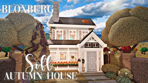 Roblox Bloxburg Small Autumn Soft House Minami Oroi Youtube