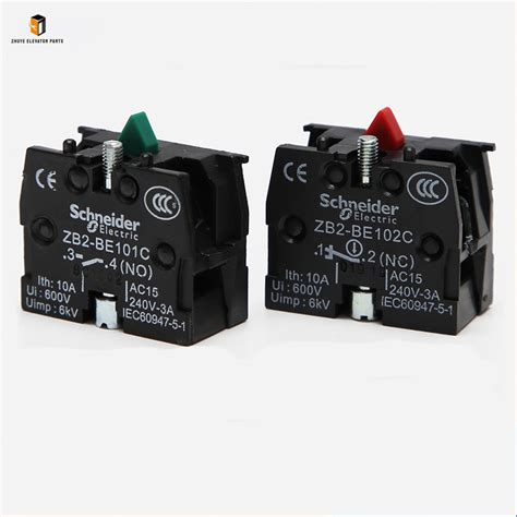 Schneider Push Button Switch Zb2 Be101c 102c