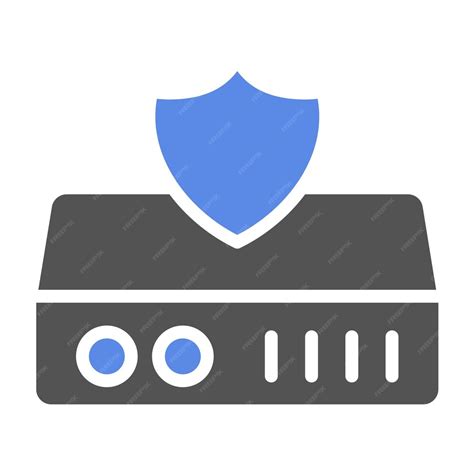 Premium Vector Vector Design Router Firewall Icon Style