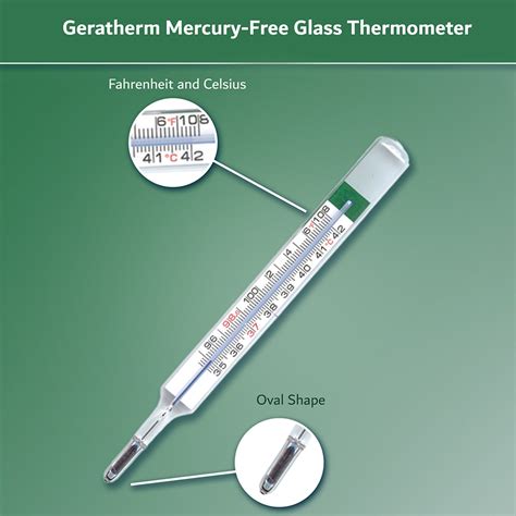 Geratherm Glass Oral Thermometer