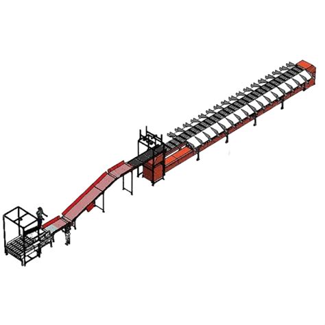 High Speed Crossbelt Sorting System For Efficient Package Delivery Advanced Sorter And