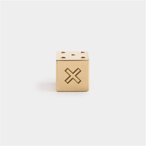 Solid Brass Dice Nicethingsguide