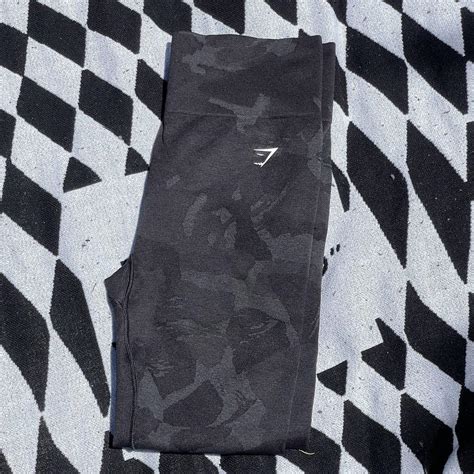 Gymshark Booty Scrunch Camo Leggings Super Cute Depop
