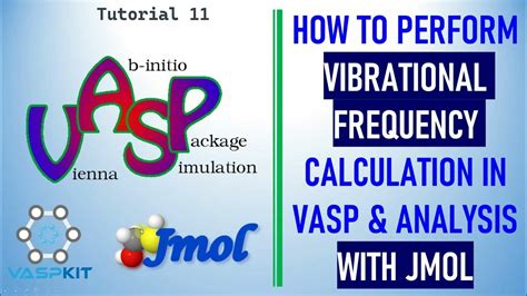 How To Perform Vibrational Frequency Calculation In Vasp And Analysis With Jmol Youtube