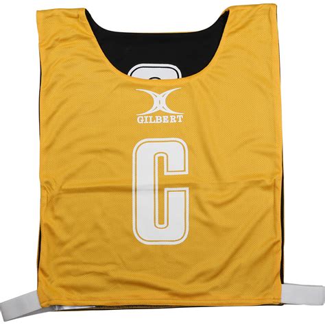 Reversible Netball Bibs Gilbert Netball