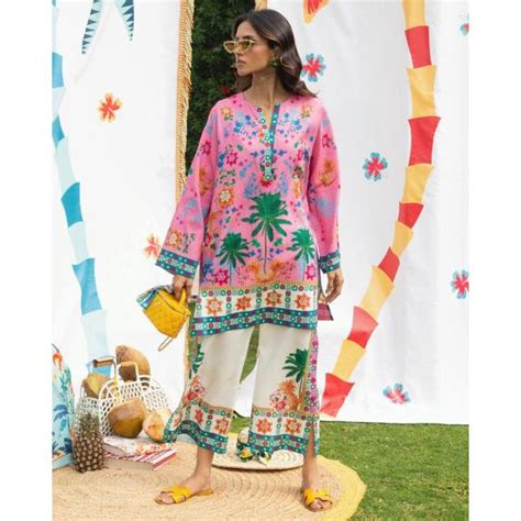 Coord Set 4 [lawn 2pc Stitched] Bigbkurtis