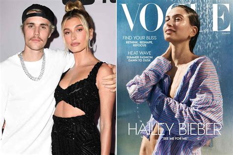 Justin Bieber Has Bizarre Reaction To Wife Haileys Vogue Cover