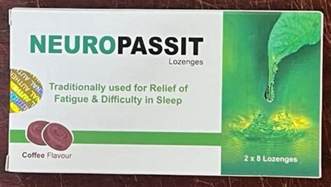 Neuropassit Lozenges Anti Stress Anti Anxiety Biocare Group M
