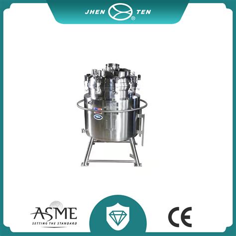 50l 100l 200l 6000l Industrial Bio Reactor Quimico Stainless Steel