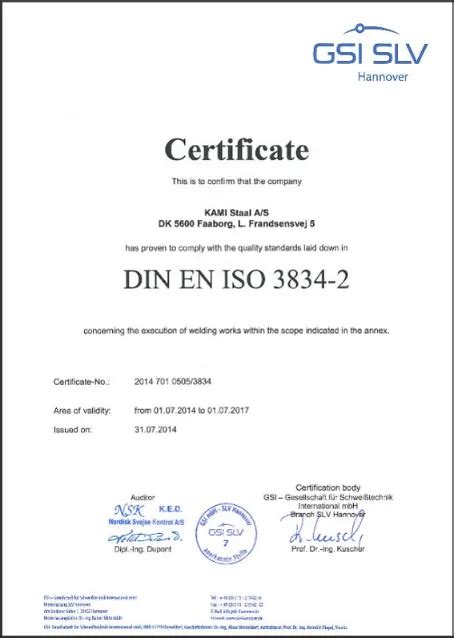 En Iso 3834 2