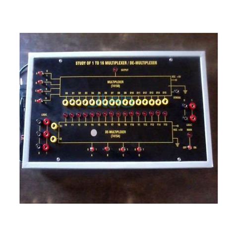Study Of Sixteen Input And One Output Multiplexer Using Ic