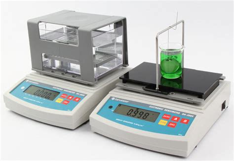 Density Testing Machine Density Hydrometer Electronic Hydrometer For Solids Liquids Powder
